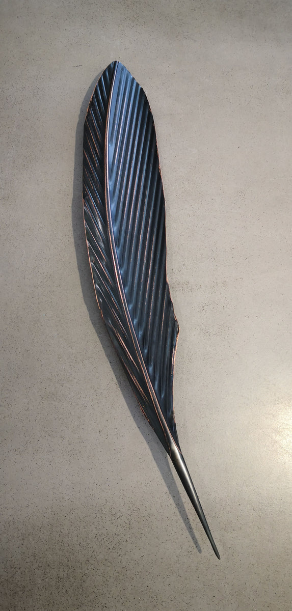 COPPER TUI FEATHER - MEDIUM – Muse Art Gallery